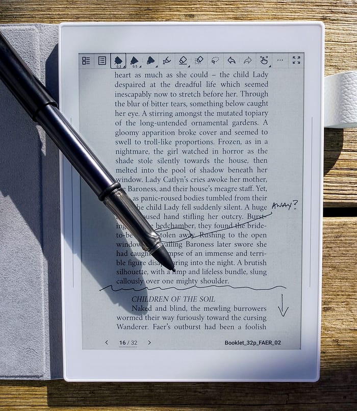 Supernote Nomad A6X e-ink notebook review | moorereppion